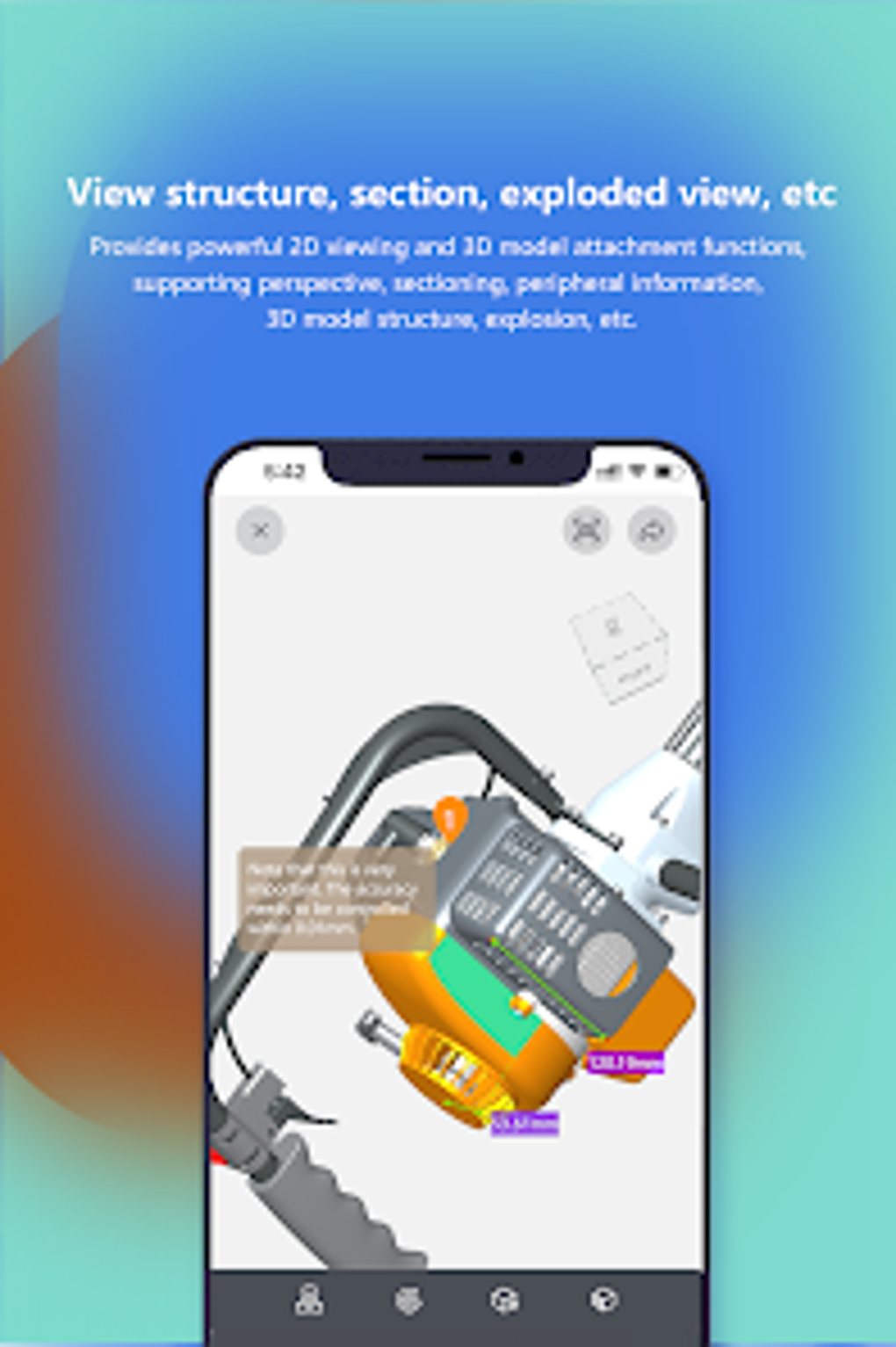 Tsridiopen-3D CAD viewshare for Android - Download
