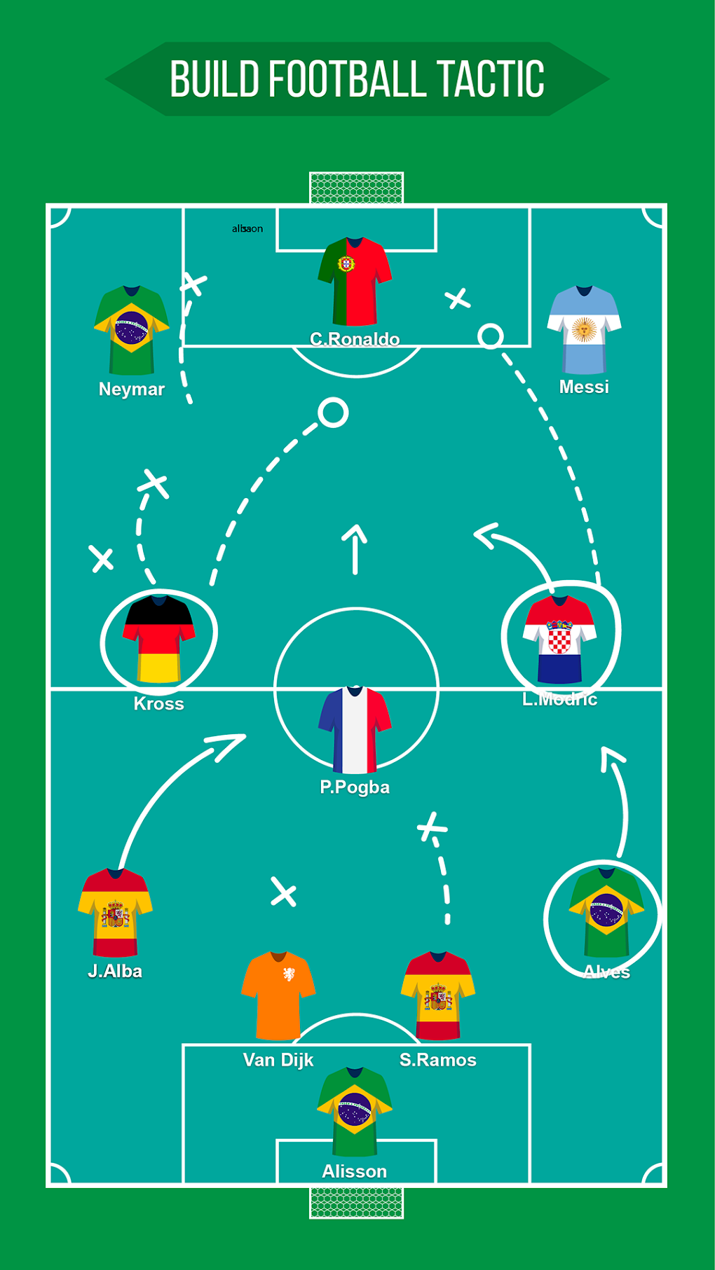 Football Squad Builder para Android - Descargar