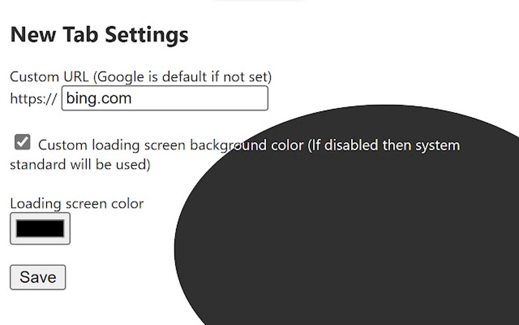 Custom New Tab สำหรับ Google Chrome - ส่วนขยาย ดาวน์โหลด