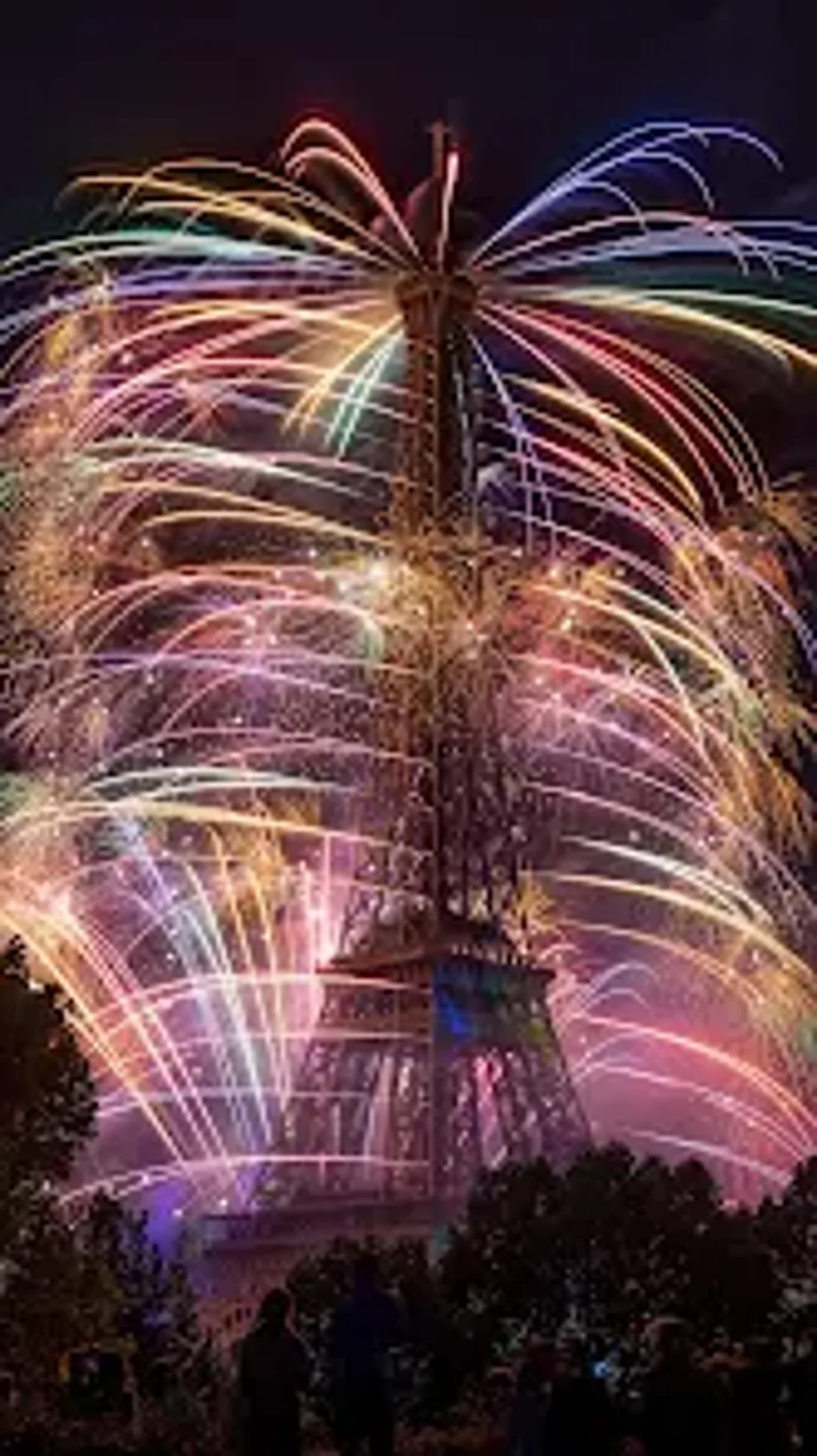 Fireworks Tower Live Wallpaper para Android - Descargar