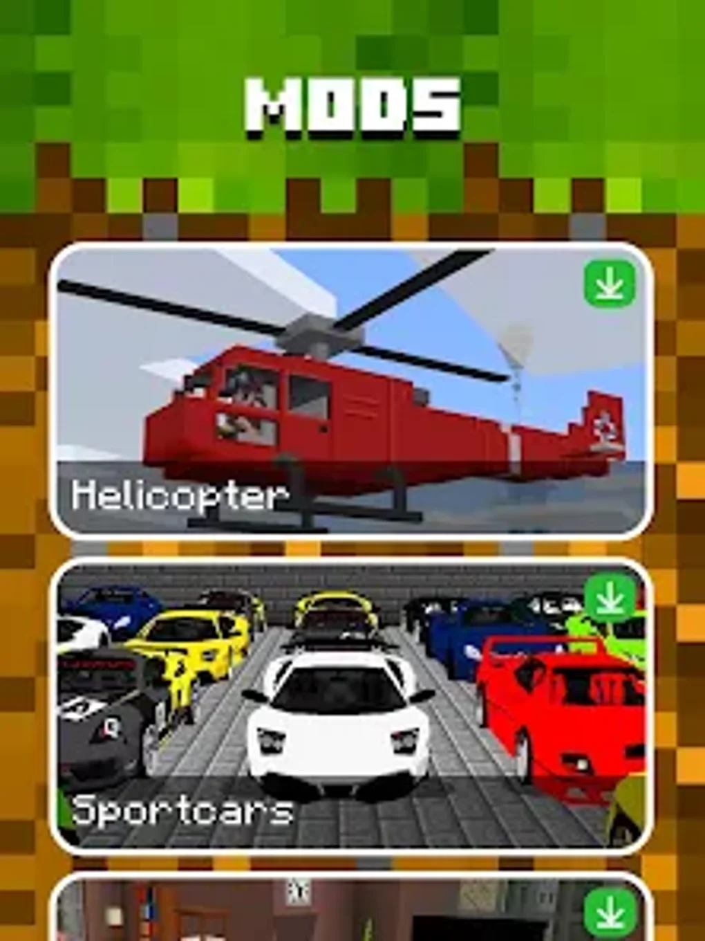 MCPE Mods For Minecraft per Android - Download