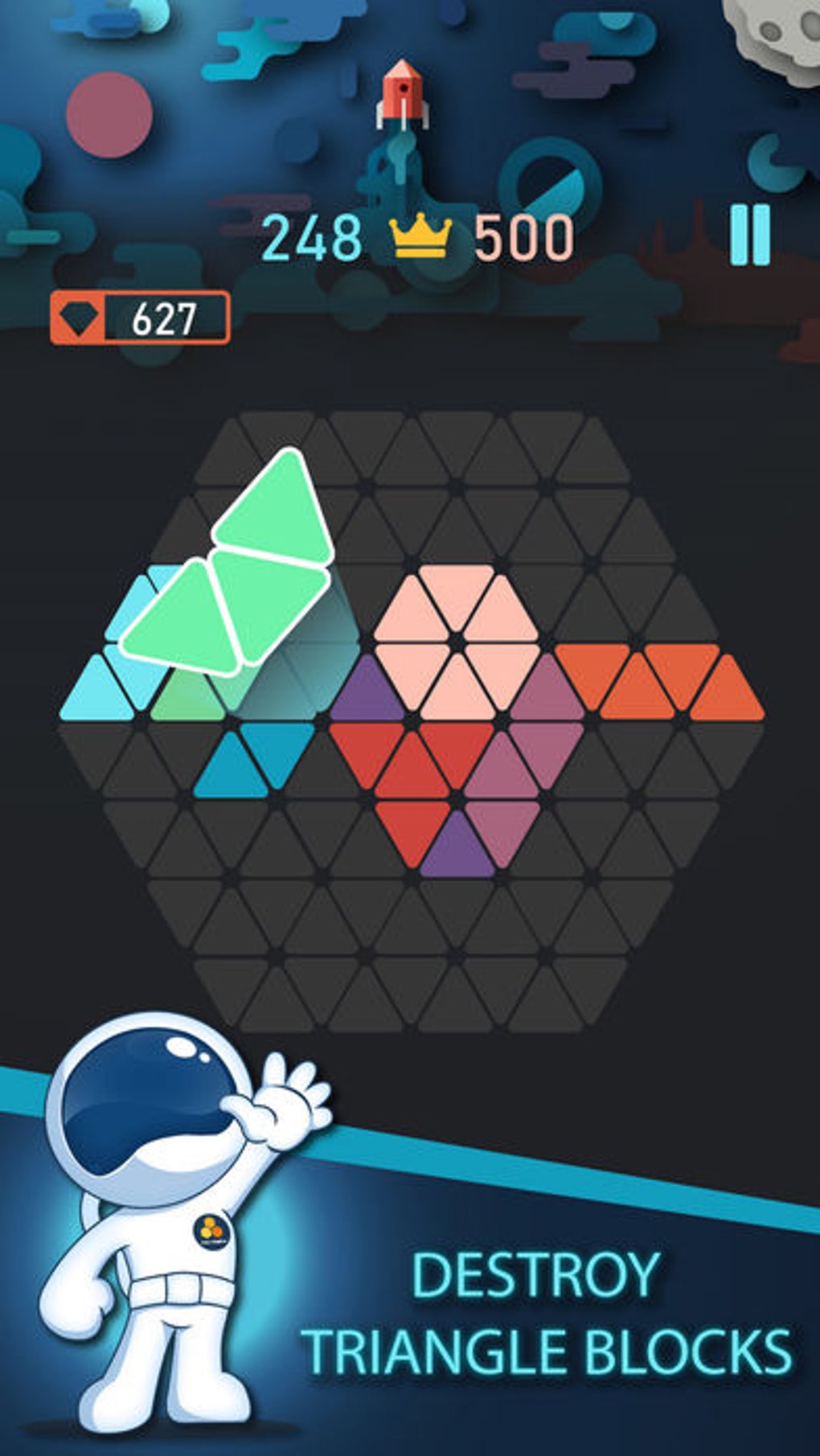 Trigon : Triangle Block Puzzle para iPhone - Descargar