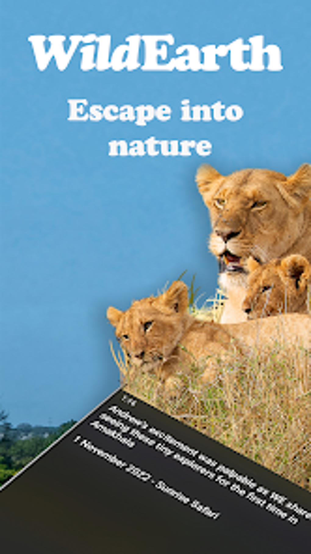 WildEarth TV - Nature Safari APK for Android - Download