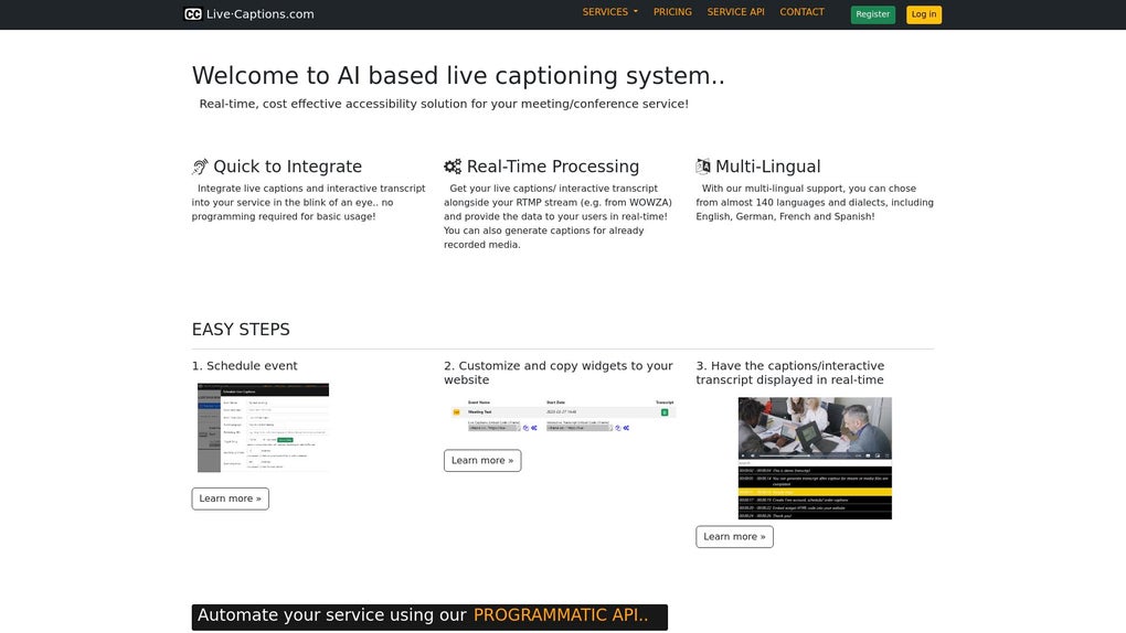 Live Captions for AI Writing assistant: review, features & use cases