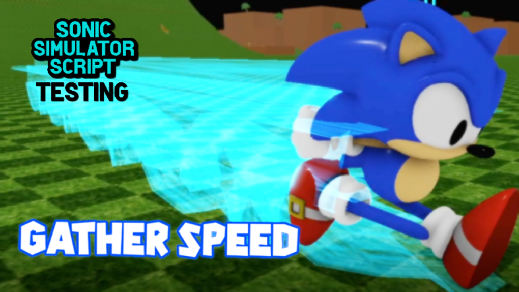 Sonic Simulator Script Testing para ROBLOX - Juego Descargar