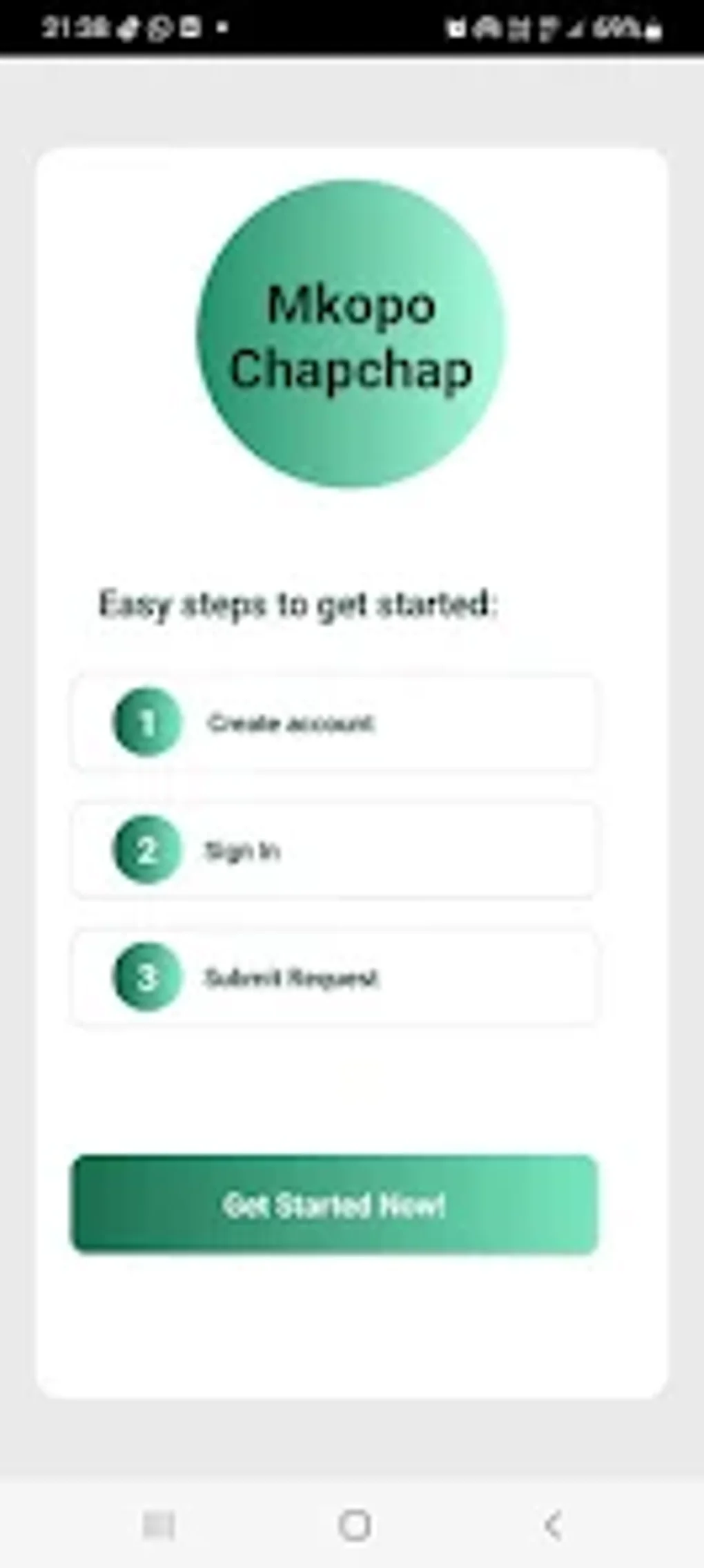 Mkopo Chapchap สำหรับ Android - ดาวน์โหลด