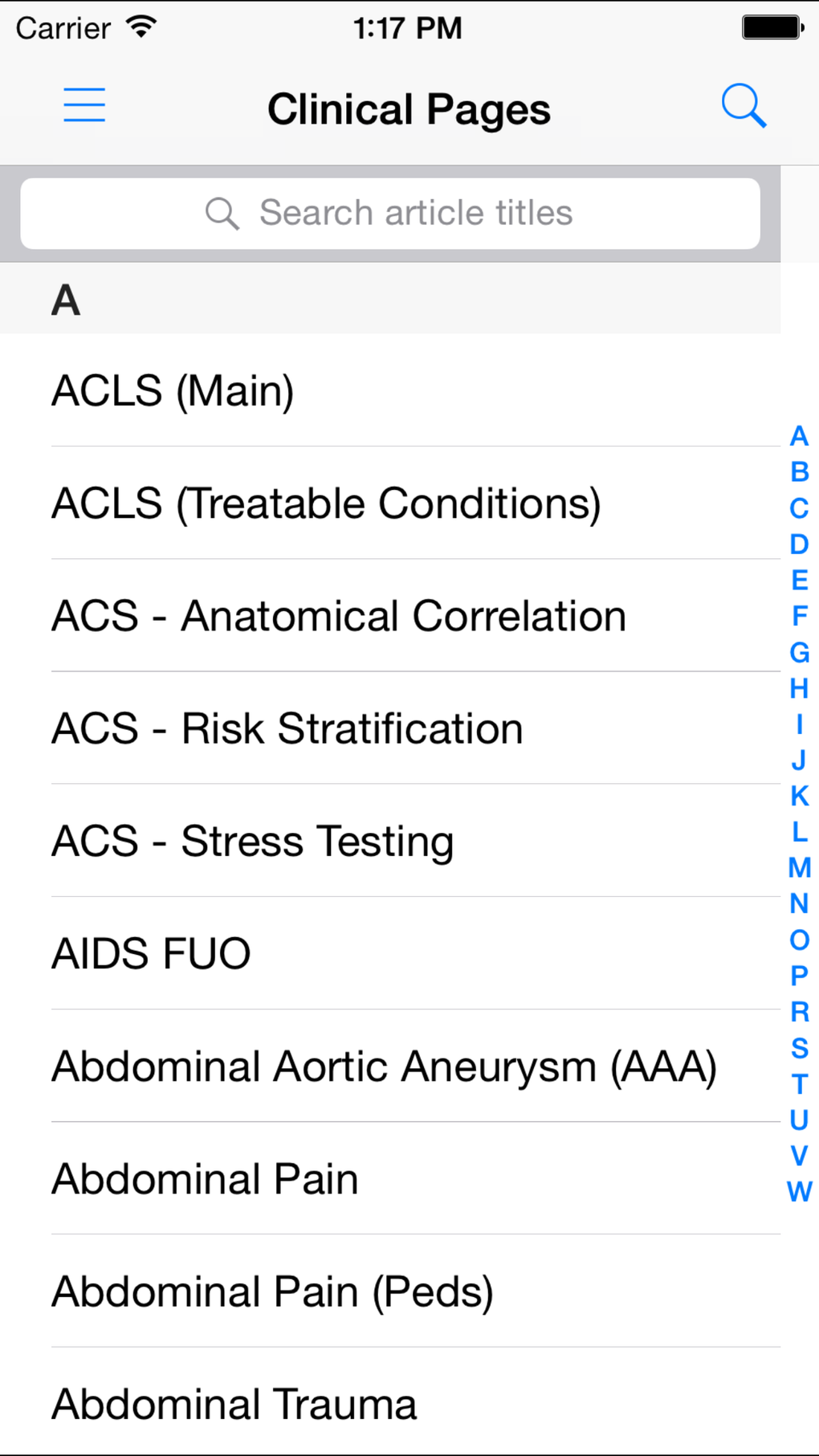 WikEM for iPhone - Download