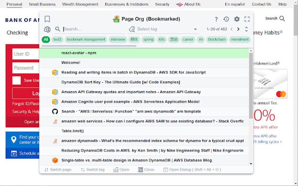 PageOrg | Bookmark Manager & Collaborator pour Google Chrome ...