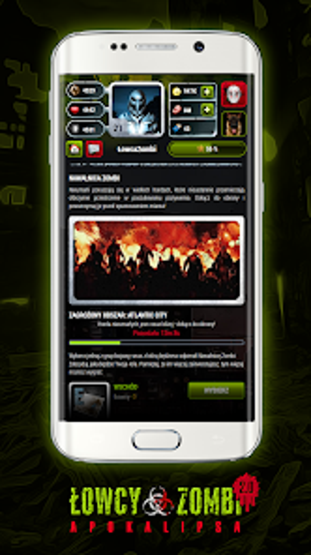 Łowcy Zombi: Apokalipsa for Android - Download