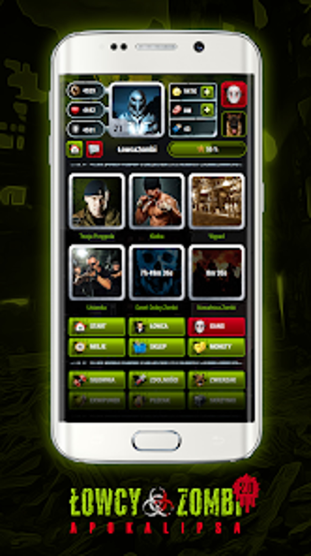 Łowcy Zombi: Apokalipsa for Android - Download