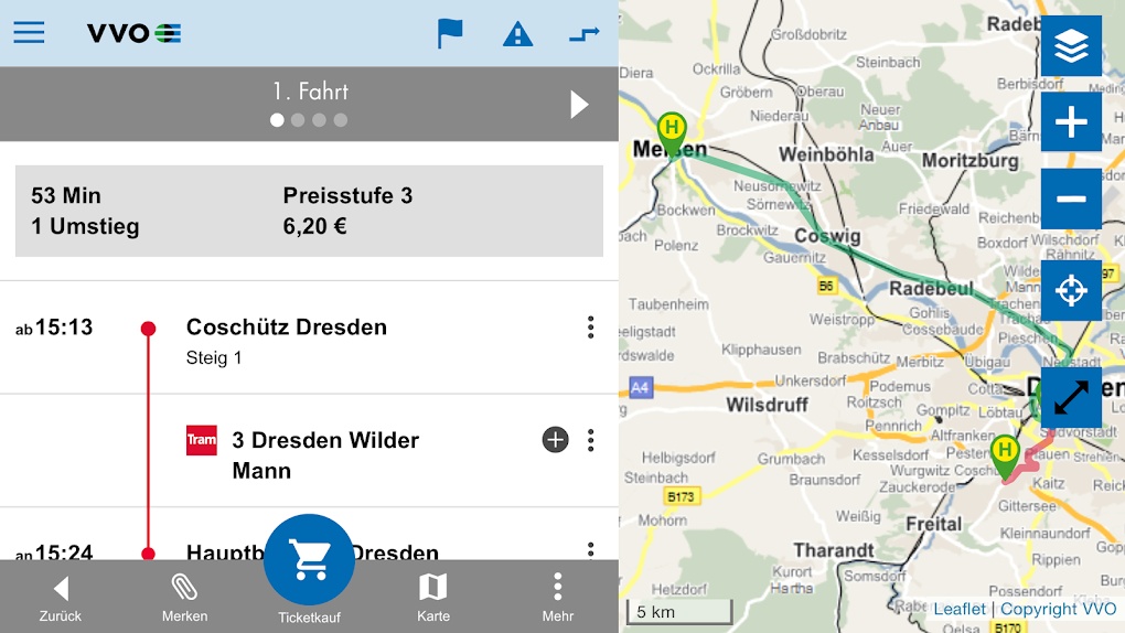 VVO mobil for Android - Download