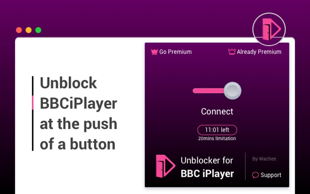 Unblocker for BBC iPlayer for Google Chrome - Extension Download