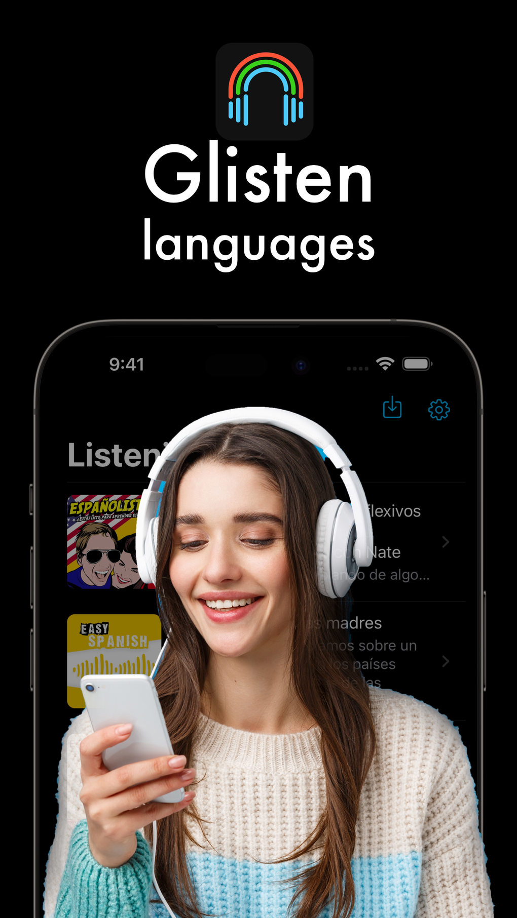 Glisten The Language Player for iPhone - Download