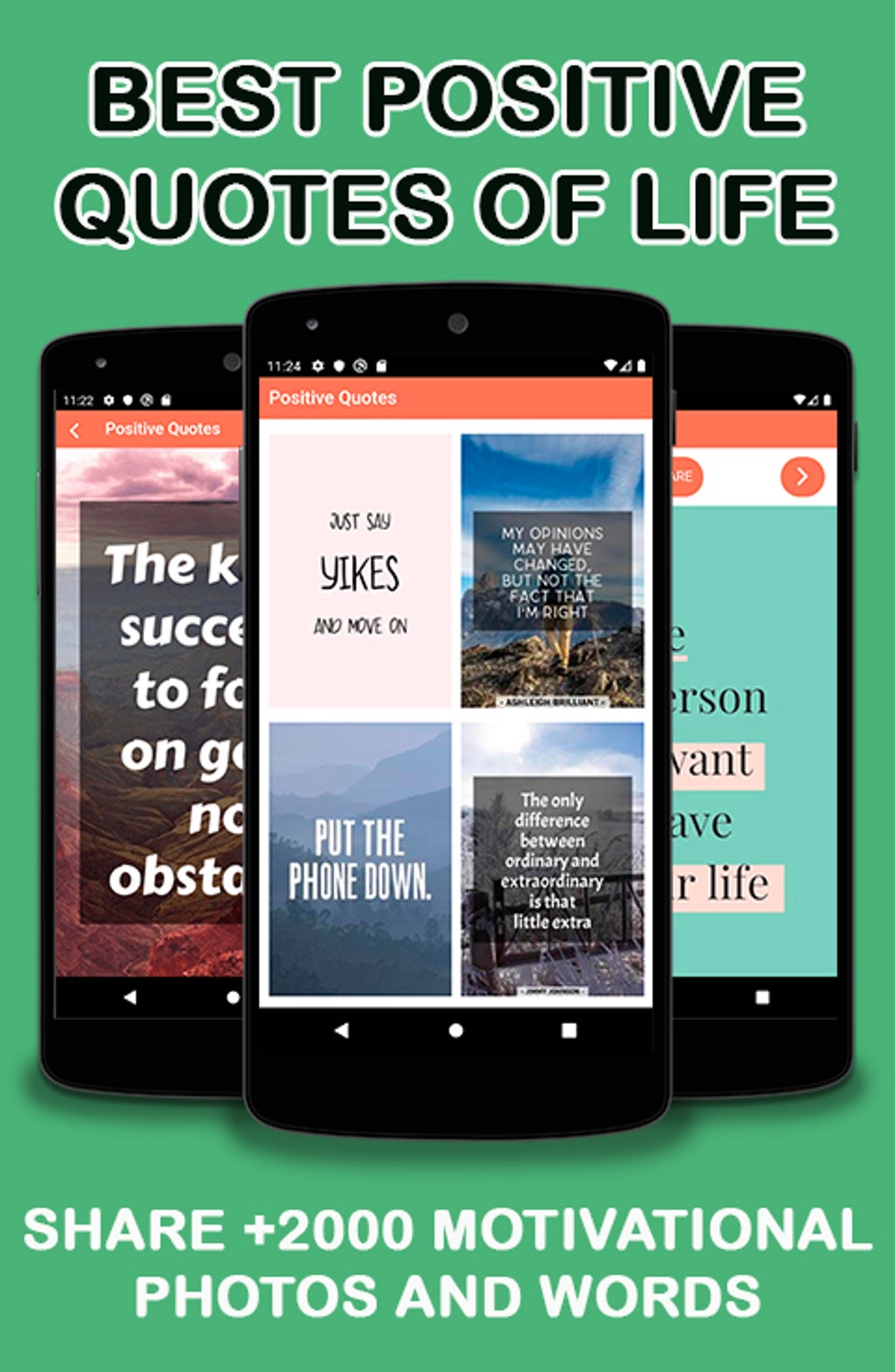 Inspirational Positive Quote for Android - Download