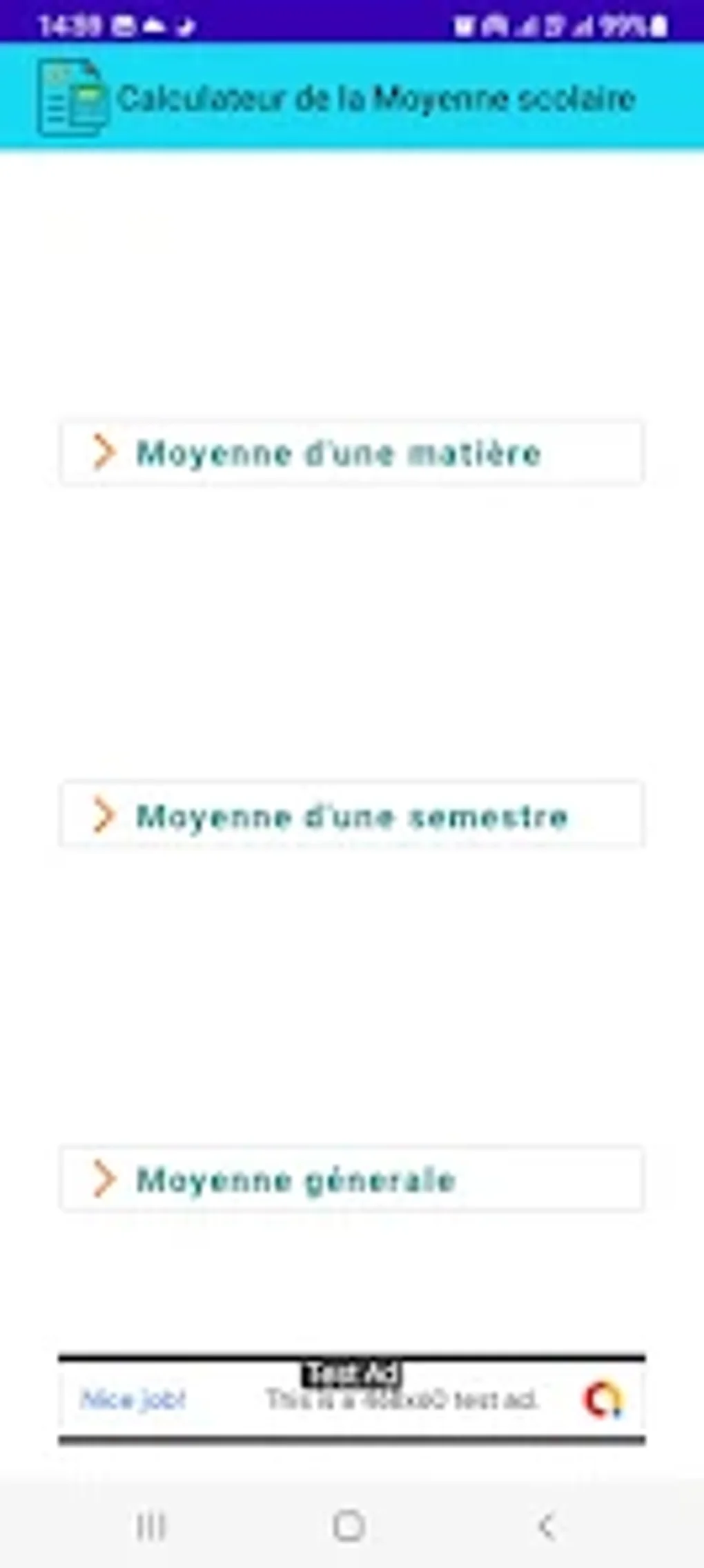 Grade Calculator para Android - Descargar