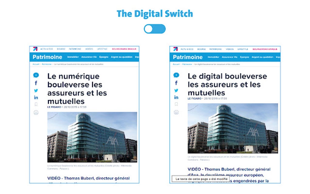 The Digital Switch for Google Chrome - Extension Download