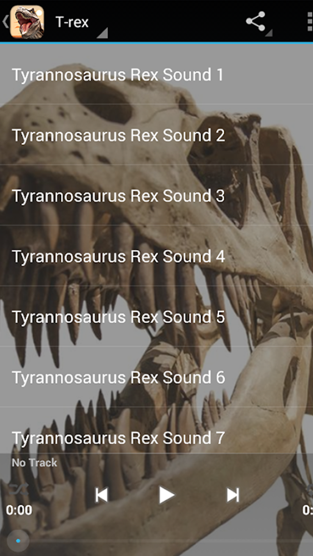Tyrannosaurus Rex Sounds APK for Android - Download