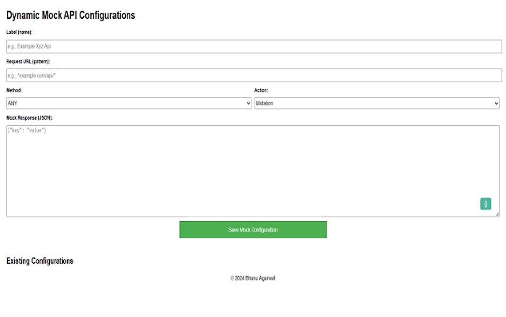 Mock API Responses for Google Chrome - Extension Download