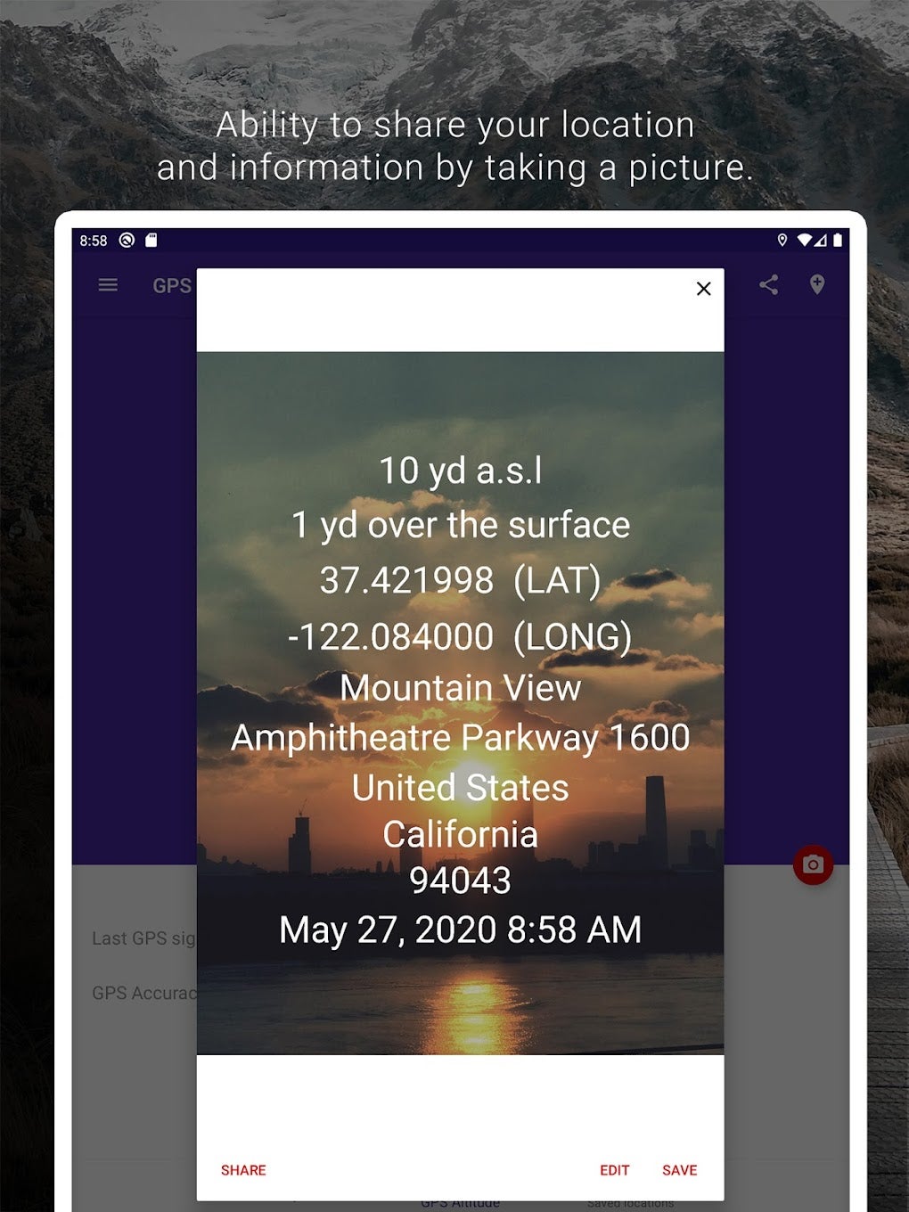 My Altitude and Elevation GPS for Android - Download