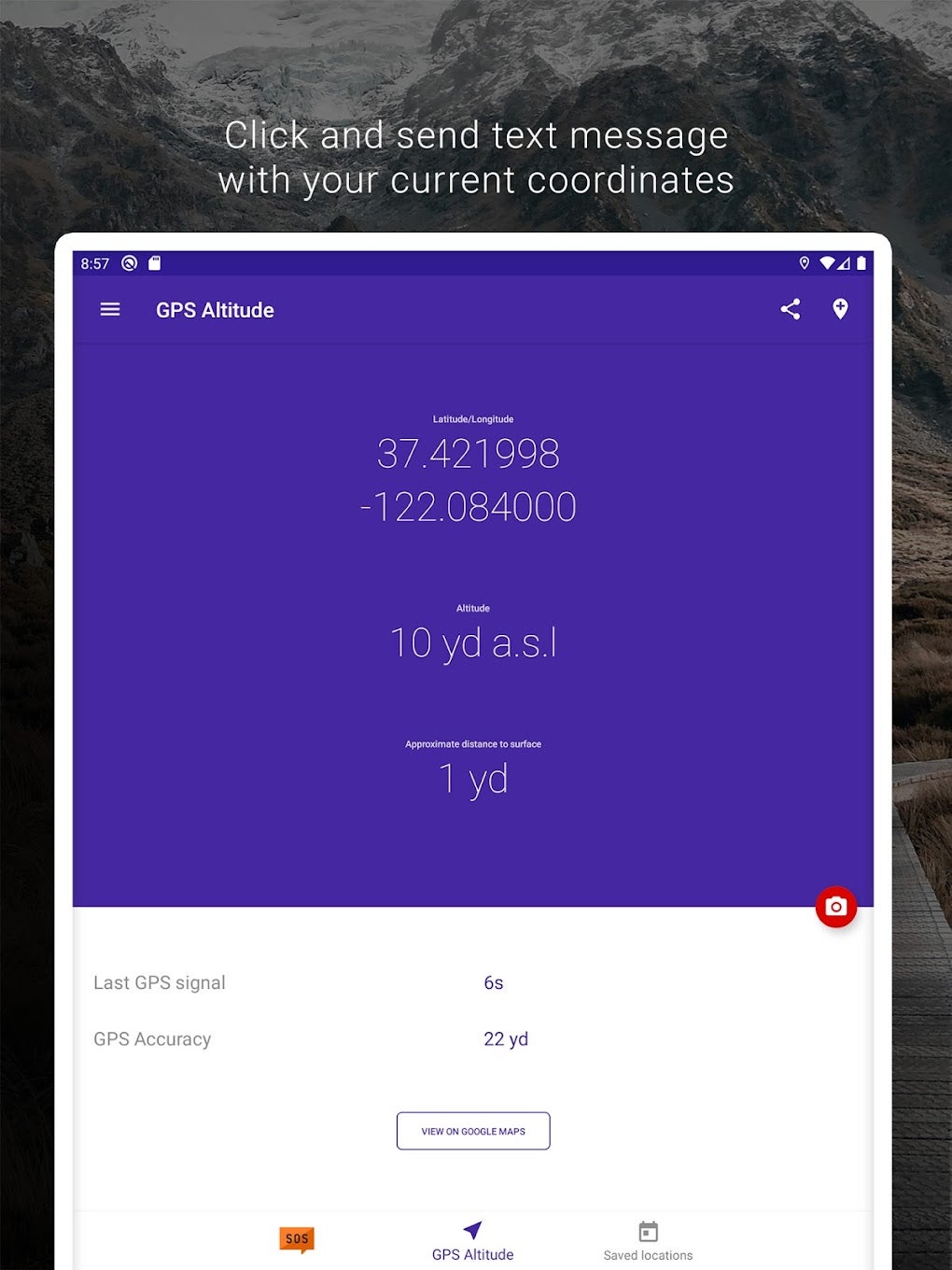 My Altitude and Elevation GPS for Android - Download