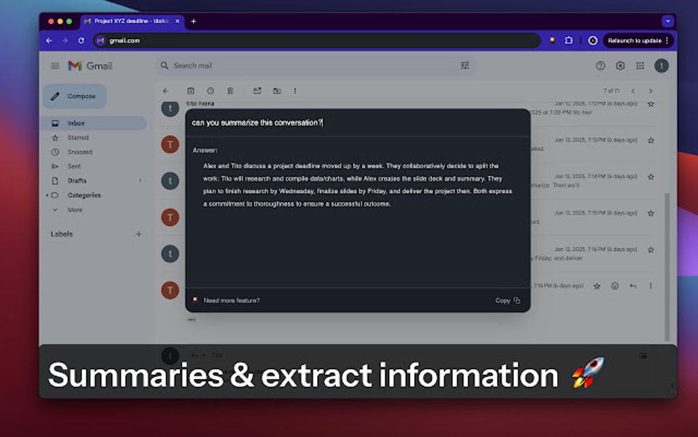 NavTabs: Summarize your current tab para Google Chrome - Extensión Descargar