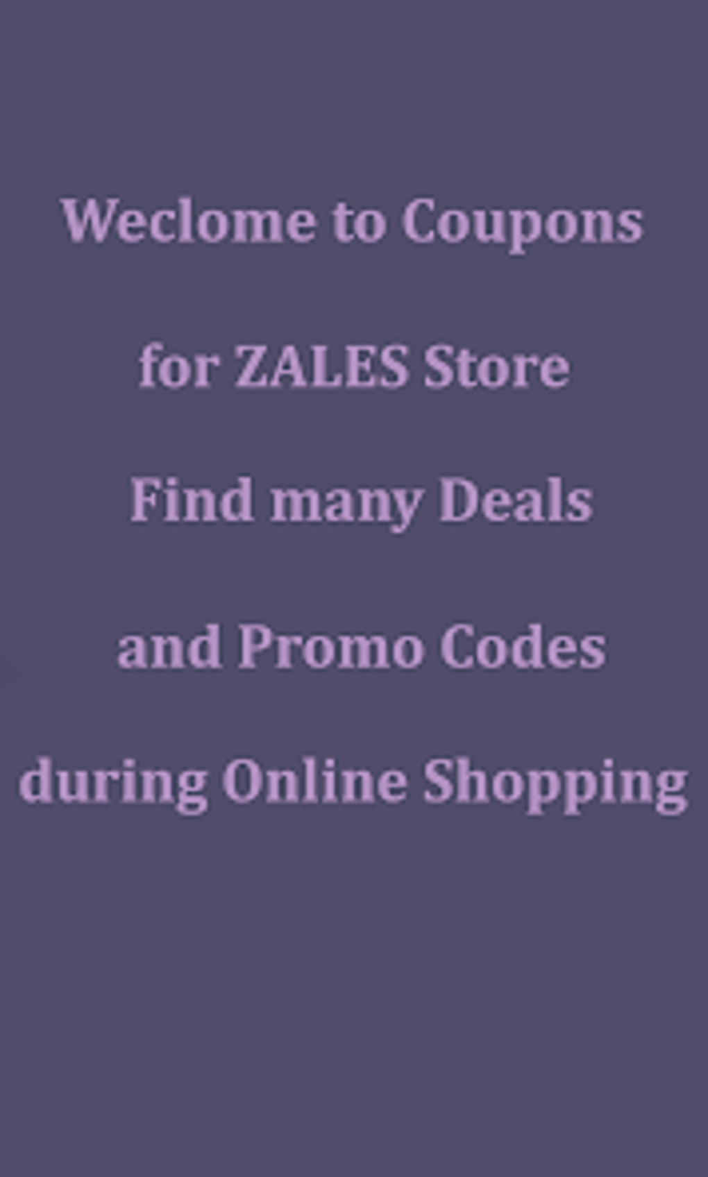 Zales Coupon ticket para Android - Descargar
