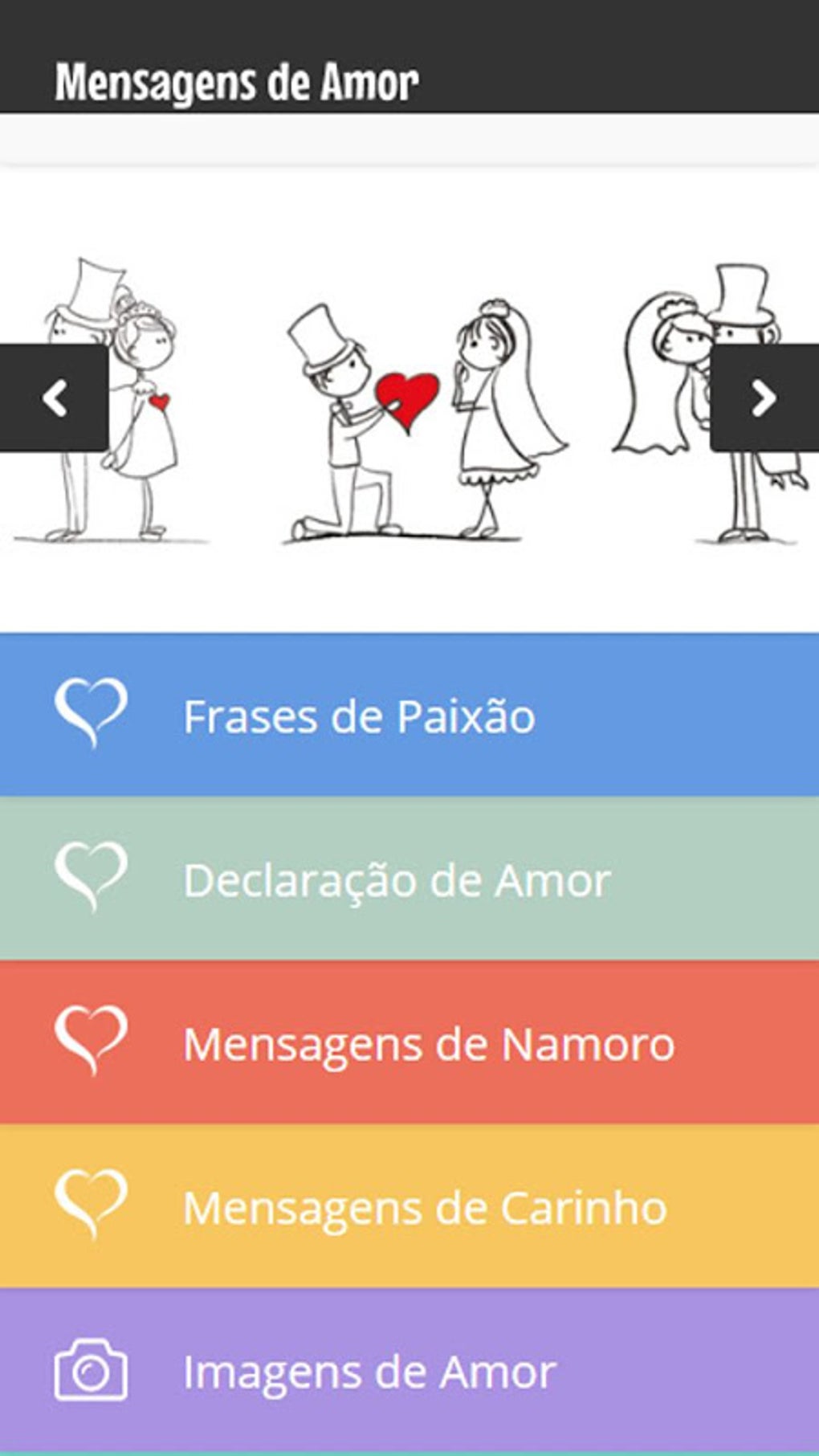 Love messages APK para Android - Descargar