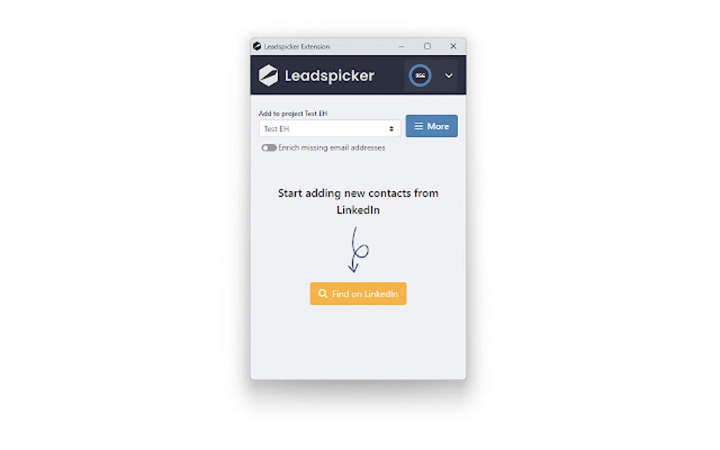 Leadspicker per Google Chrome - Estensione Download