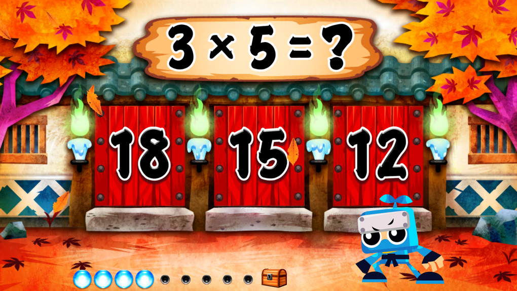 Math Ninja Free -Times Table- para iPhone - Descargar