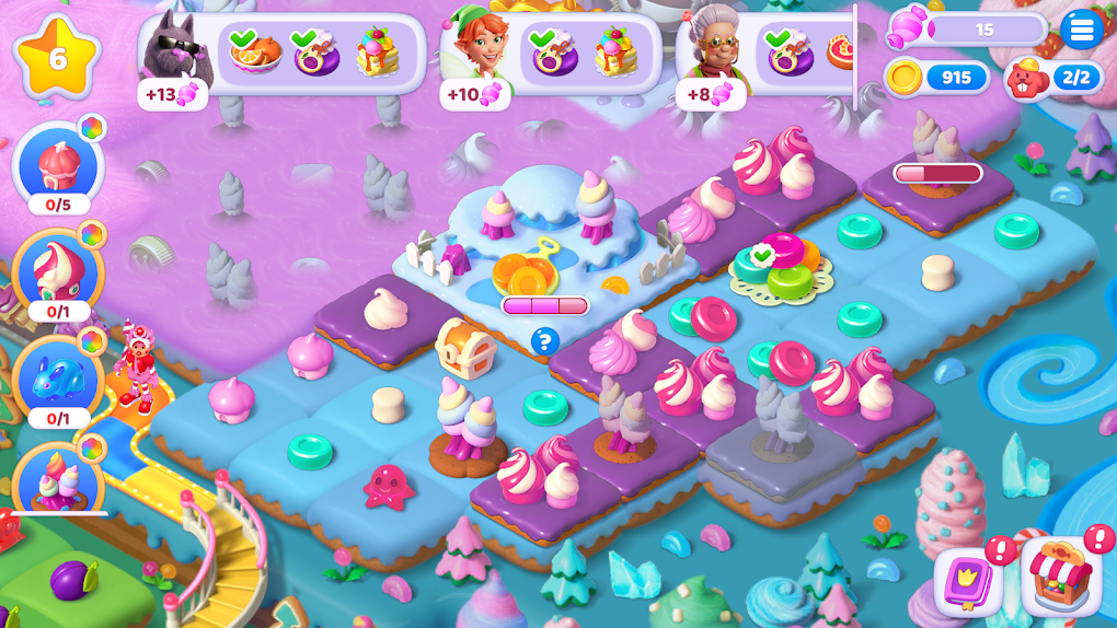 Candy Land: Merge Mania pour Android - Télécharger