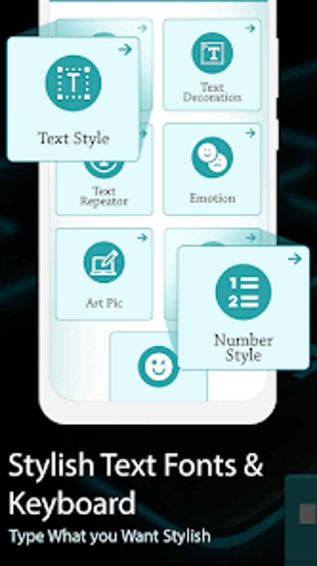 Stylish Text Fonts Keyboard para Android - Descargar