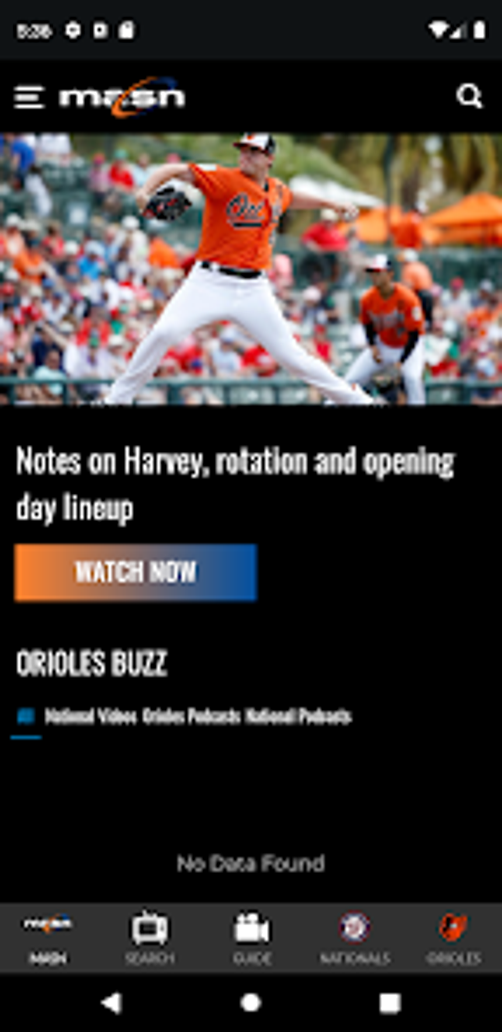 MASN para Android - Descargar