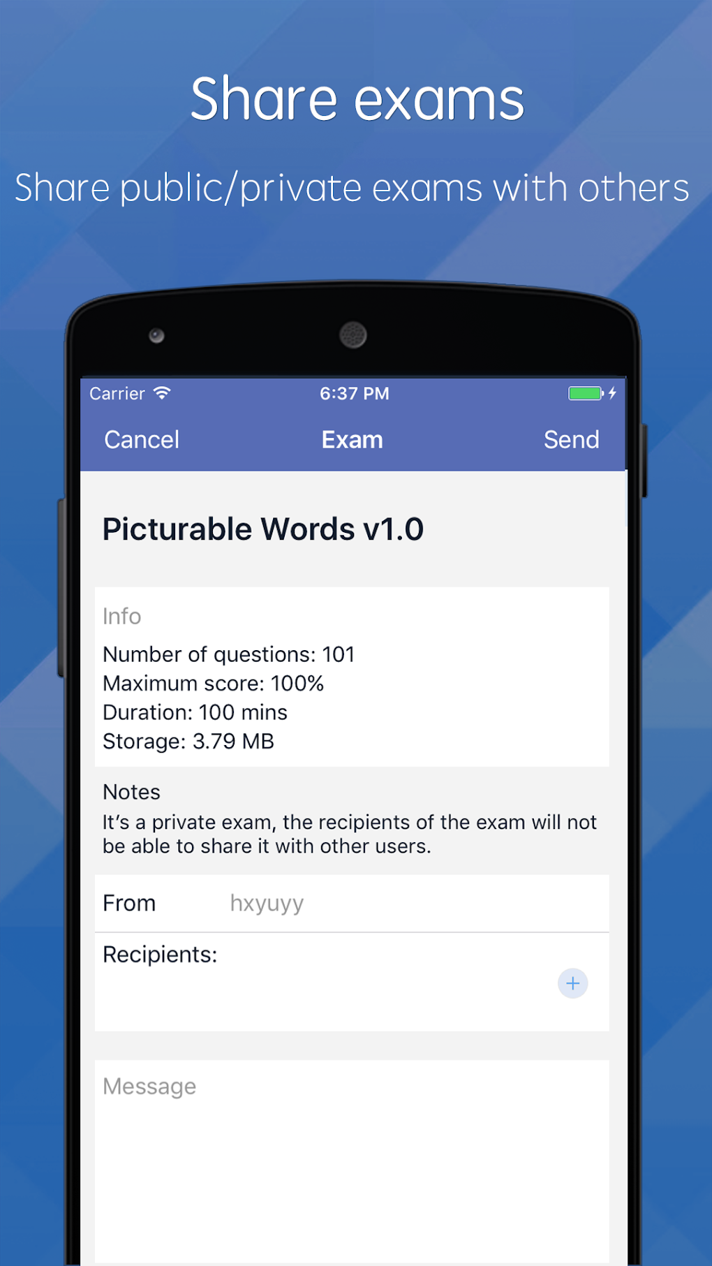 MTestM: Create your own exams and tests for Android - 無料・ダウンロード MTestM: Create your own exams and tests for Android - 無料・ダウンロード