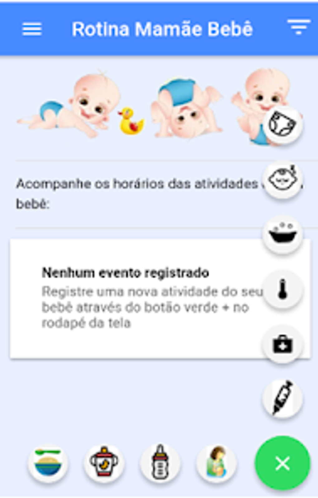Rotina Mamãe Bebê para Android - Descargar