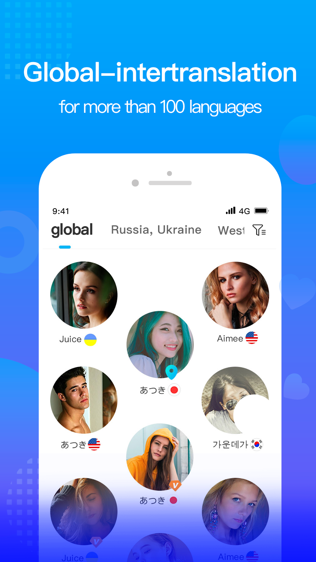 WorldTalk-Date with foreigners APK pour Android - Télécharger