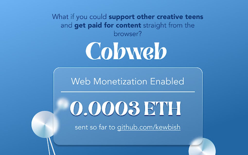 Cobweb for Google Chrome - Extension Download