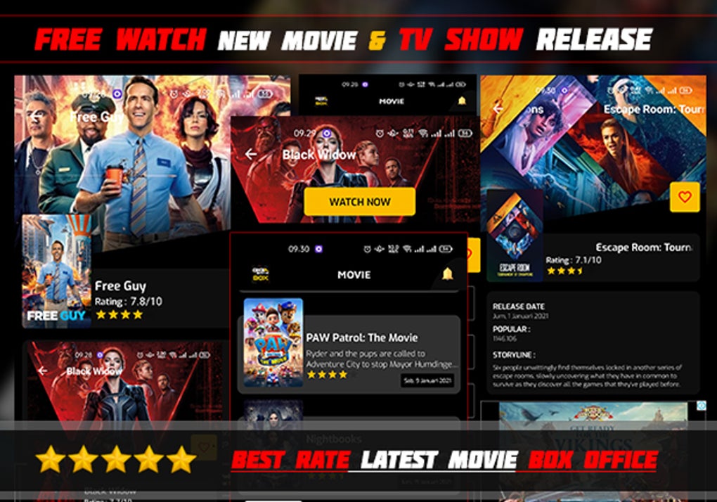 Giga Movie Box - TV Show Box Office Movies for Android - Download