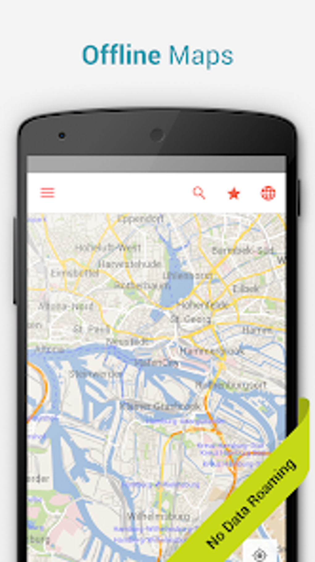 Hamburg Offline City Map per Android - Download