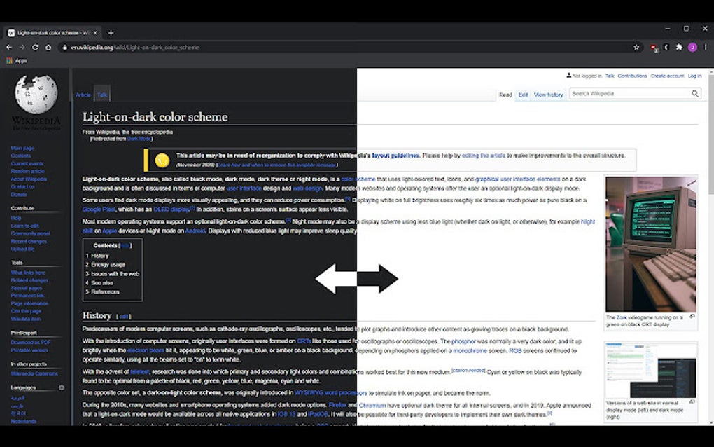 Nightchromed for Google Chrome - Extension Download