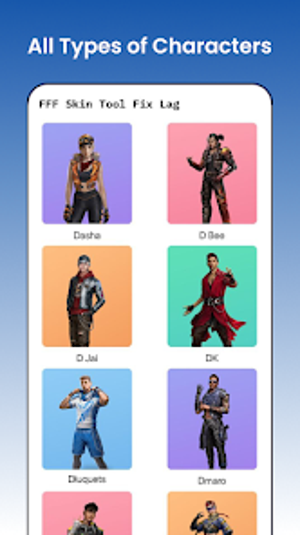 FFF Skin Tools para Android - Descargar