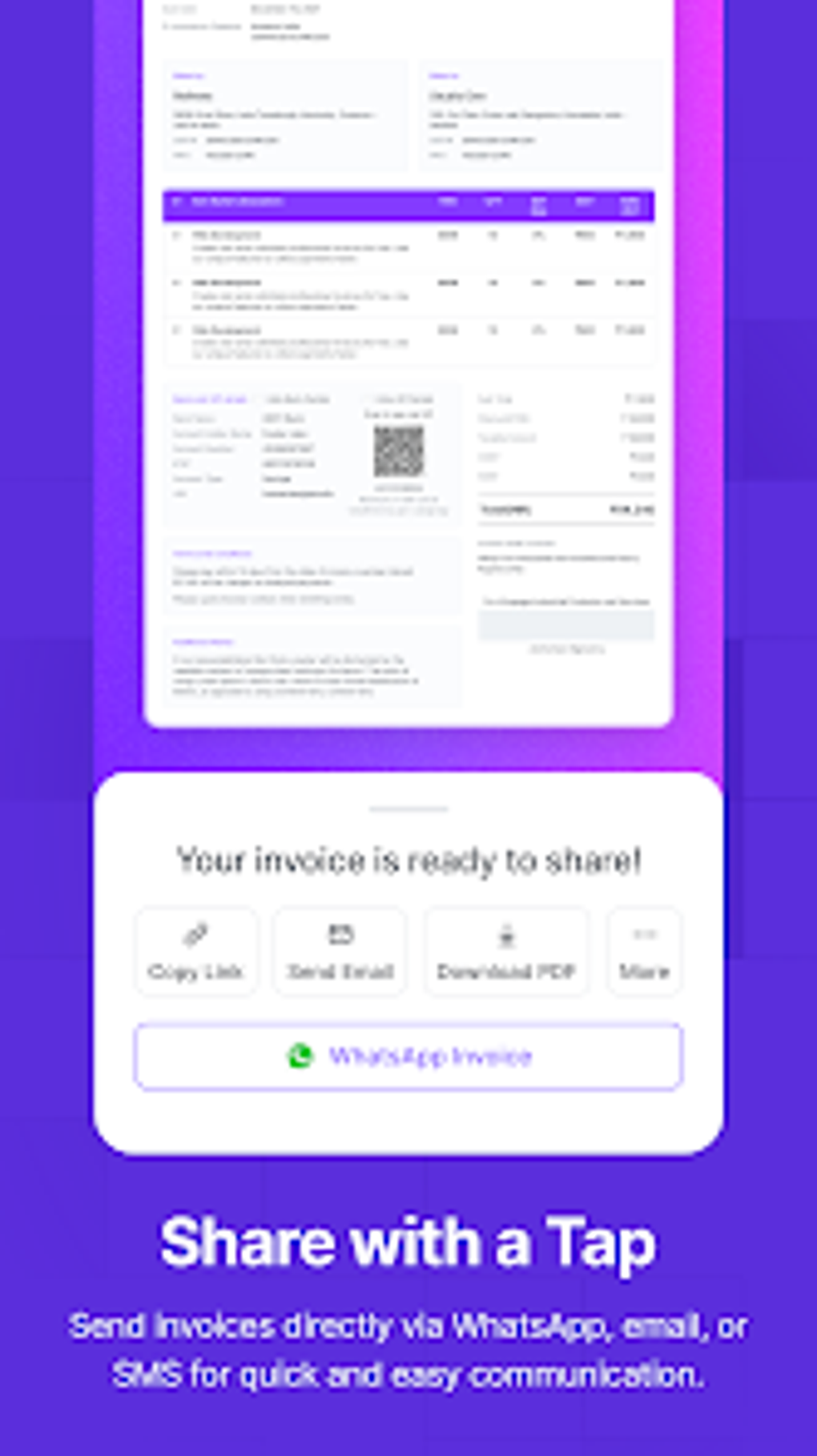 Invoice Quotation maker App per Android - Download