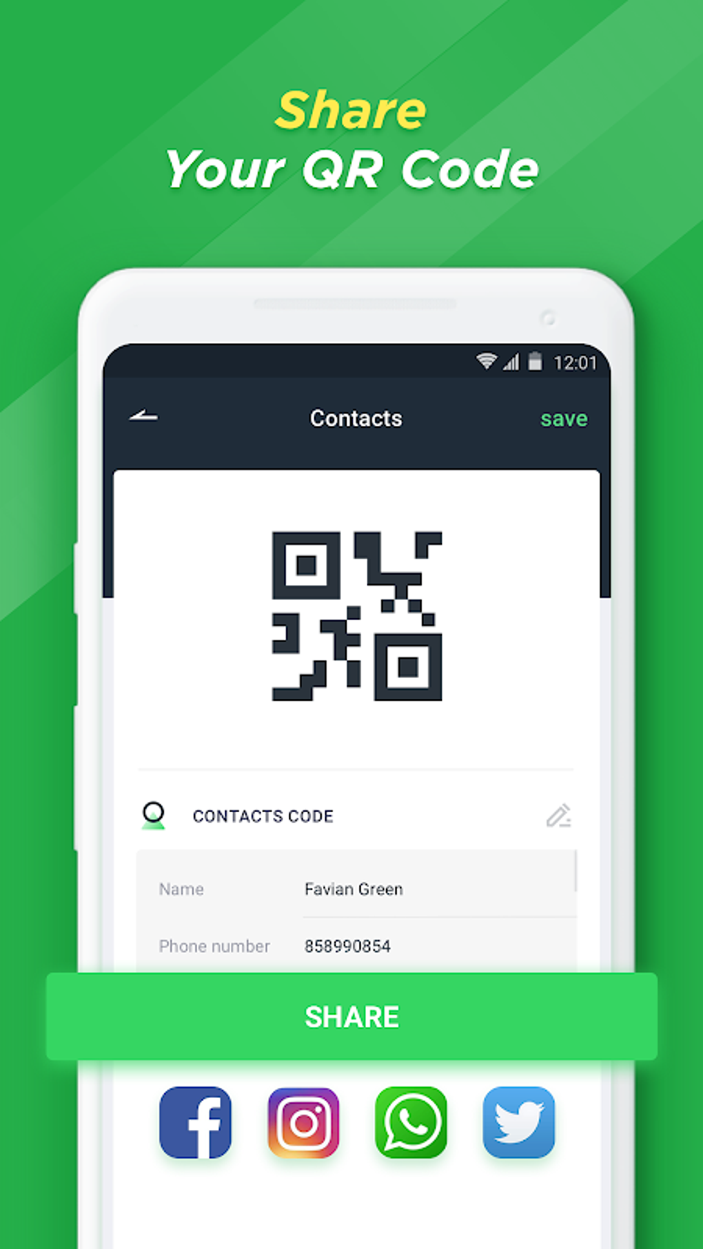 QR Code Reader-Barcode Scanner APK pour Android - Télécharger