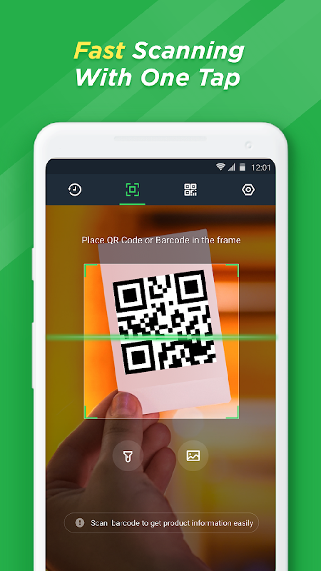 Qr Code Reader Barcode Scanner Apk สำหรับ Android ดาวน์โหลด