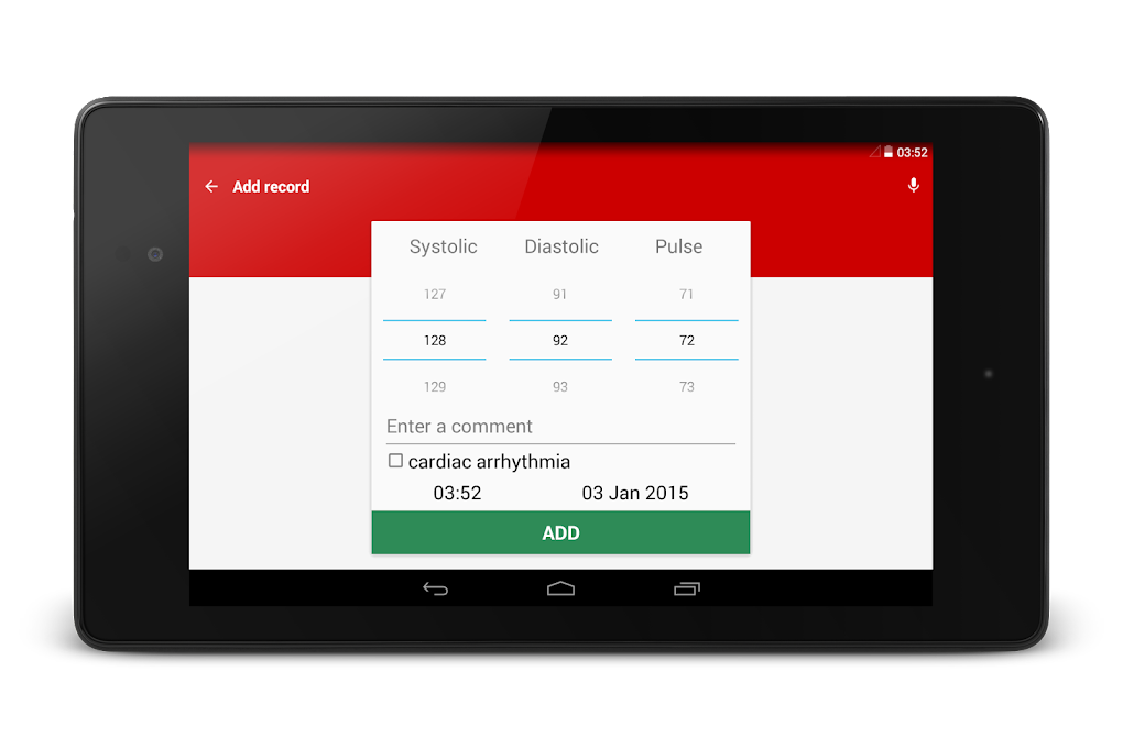 Cardio Journal Blood Pressur for Android - Download