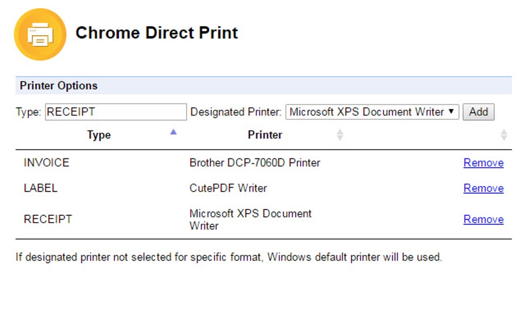 Chrome Direct Print for Google Chrome - Extension Download