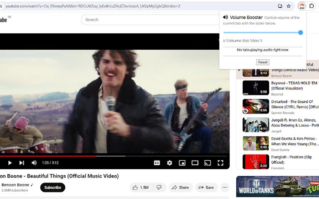 Sound booster by AudioMax for Google Chrome - Extension Download