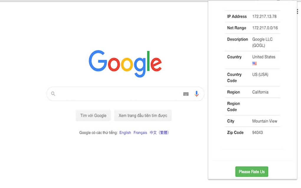 Country Flags & IP WhoIs Google Chrome 용 - 확장 프로그램 다운로드