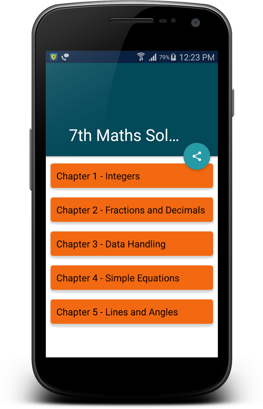 7th Class Maths Solutions CBSE Android 