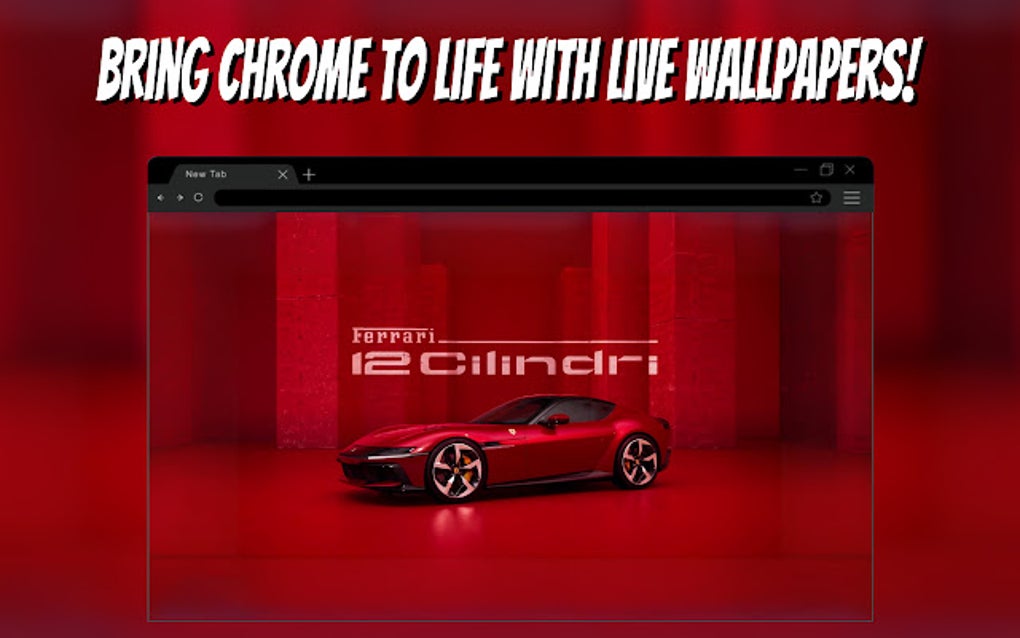 Ferrari 12Cilindri Live Wallpaper Background pour Google Chrome ...
