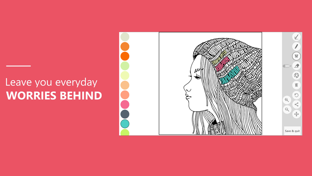 Zen: coloring book for adults for iPhone - Download